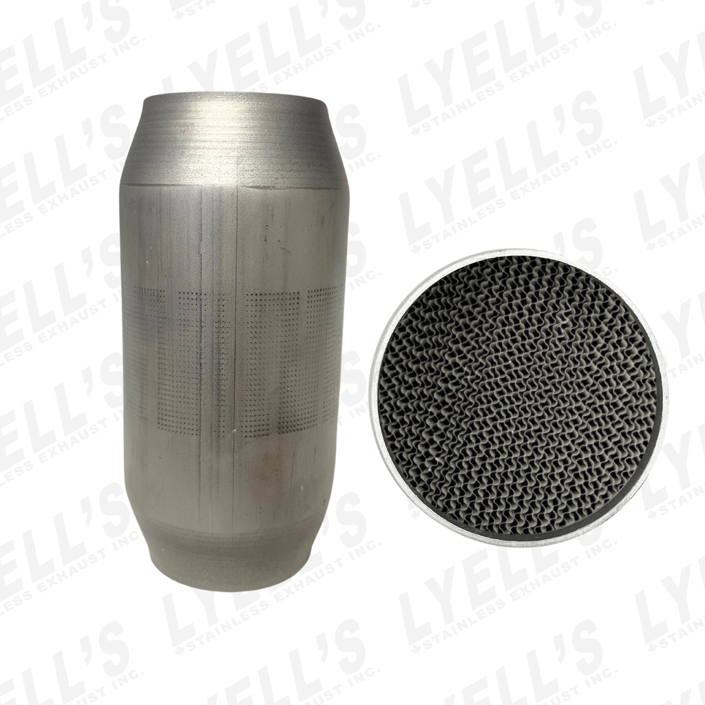 3'' Metallic Core Spun High Performance Catalytic Converter