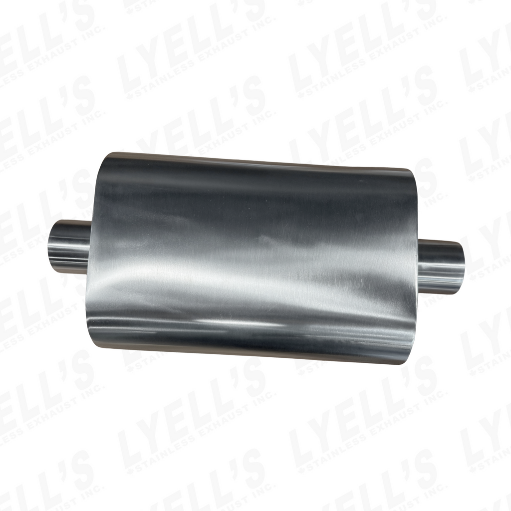 LSP - T304 Muffler 2 1/2'' Center / Center