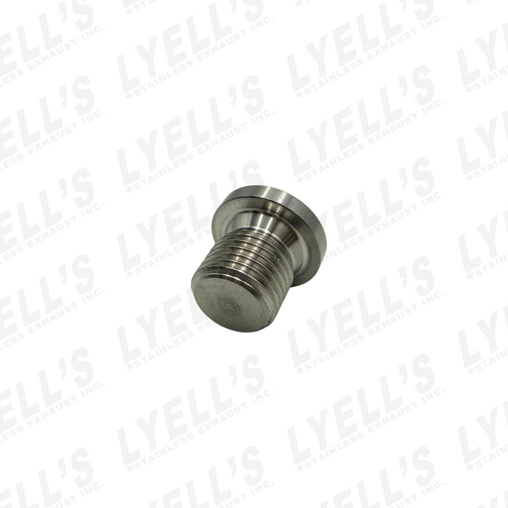 18MM x 1.5 O2 Sensor Plug - T-304 Stainless