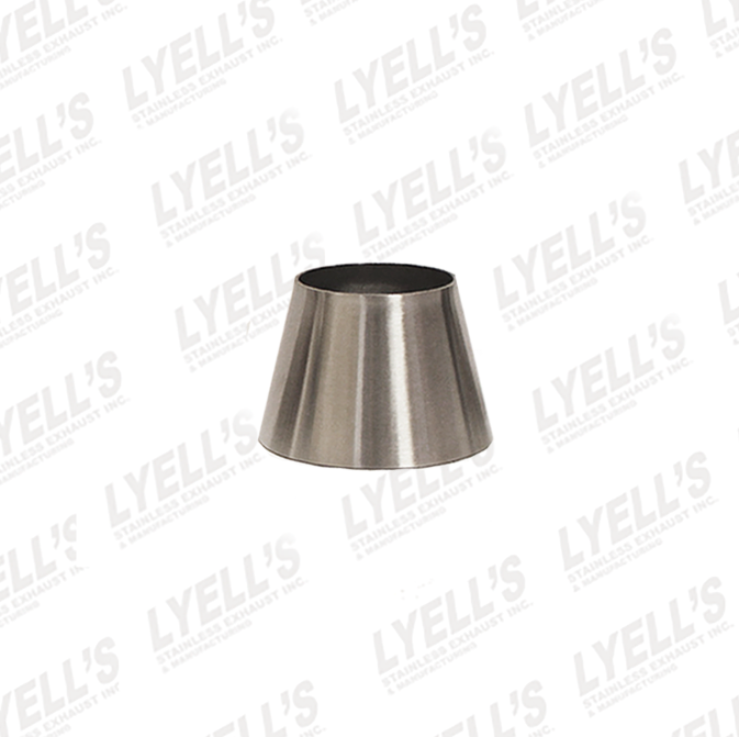 2" to 3" x 2" long - T304SS Concentric Tube Reducers